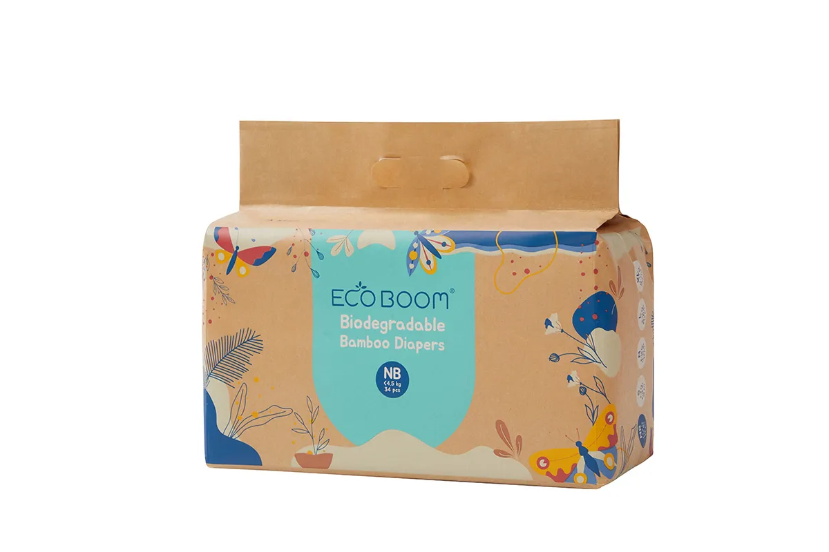 ECO BOOM JOY BIORAZGRADIVE PELENE ZA BEBE – NB (34 KOM)