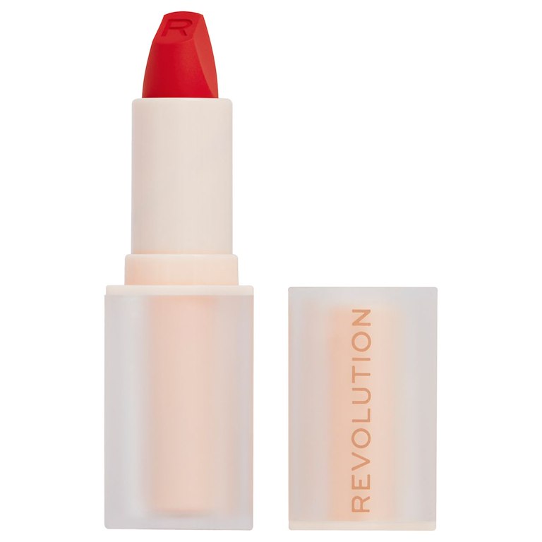 Kremasti ruž za usne MAKEUP REVOLUTION Allure Soft Satin 3.2g Vibe Red