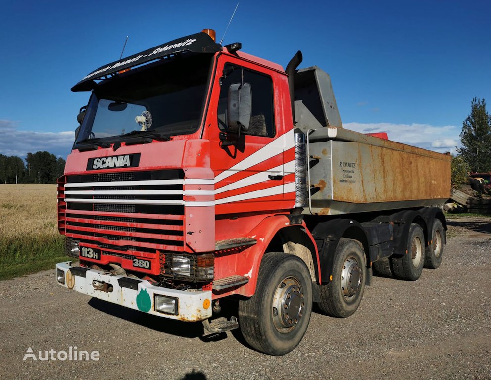 Scania 113 380 / FULL STEEL / 8x4 BIG Axles kiper