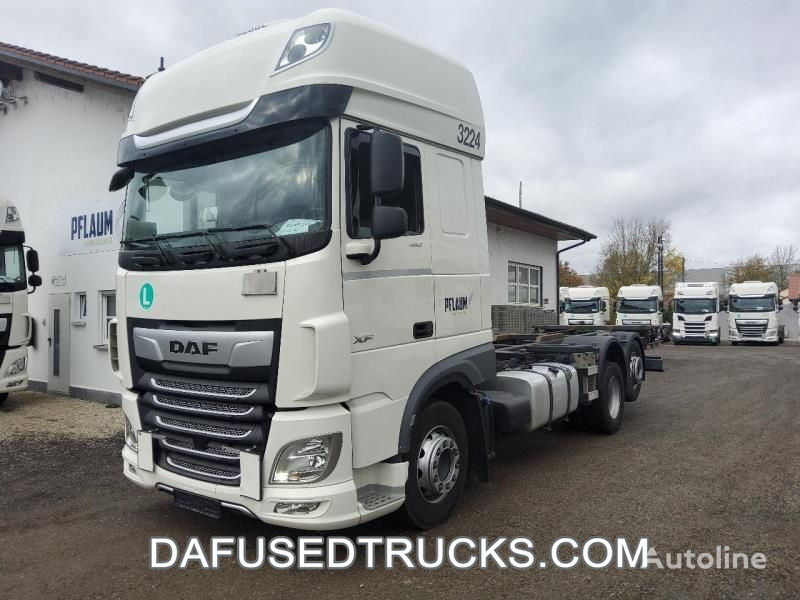 DAF XF 480 FAN vozilo za prevoz kontejnera