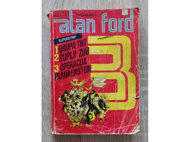 Alan Ford vjesnik trobroj broj 1