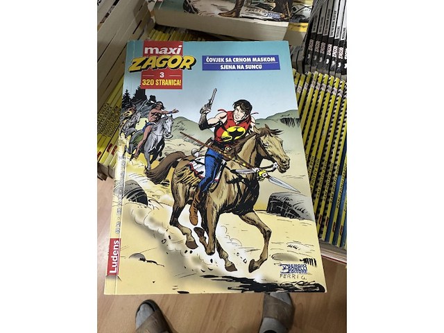 Zagor maxi 3 Čovjek sa crnom maskom