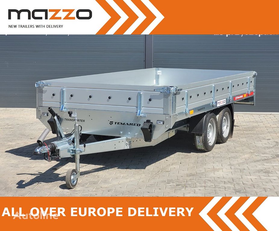 Nova Temared DELIVERY! Transporter 3617/2C platform trailer 365x171.5 cm 2700 prikolica sa ravnom platformom