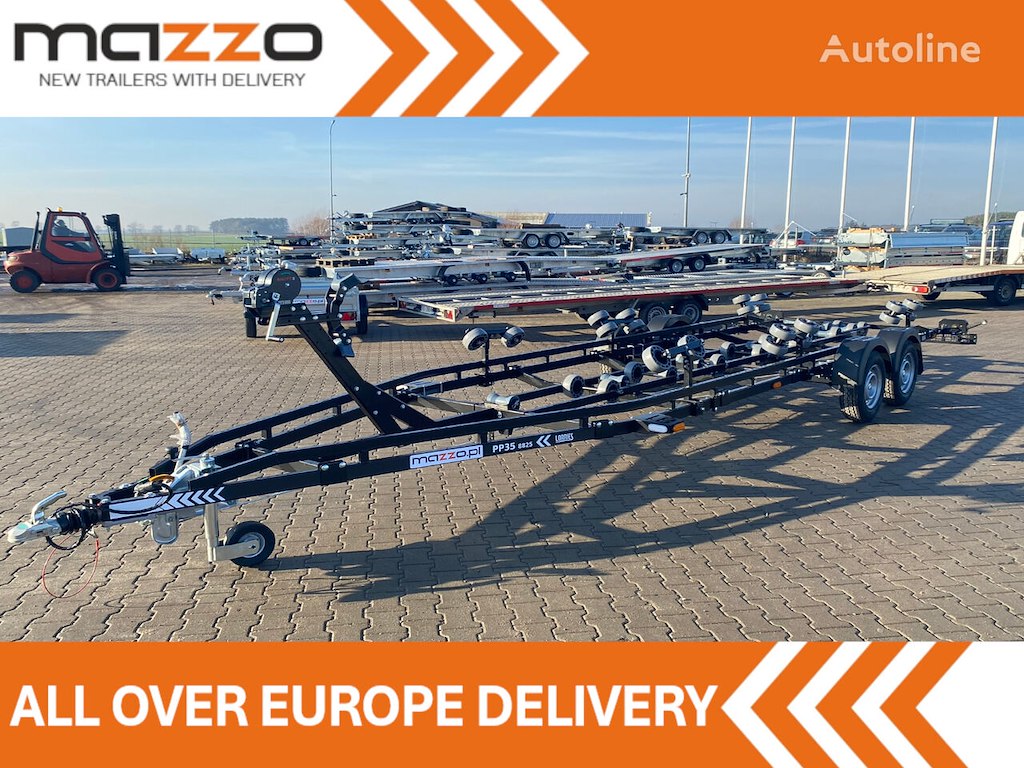 Nova Lorries PP35 BLACK EDITION PREMIUM BOAT TRAILER 3500kg prikolica za čamac