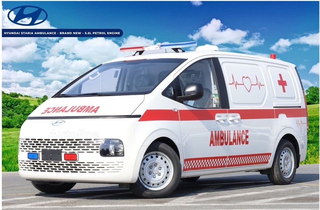 Novo Hyundai Staria Petrol vozilo hitne pomoći