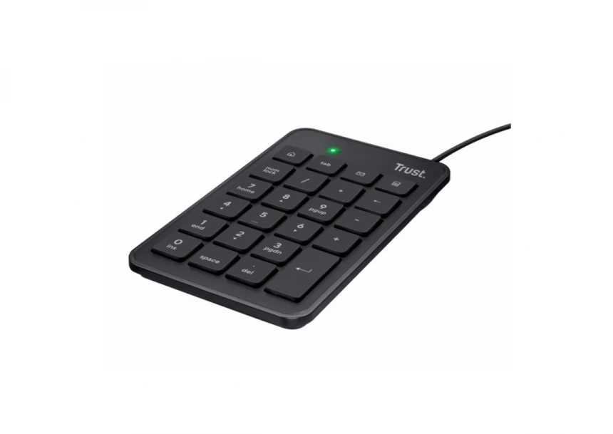 Tastatuta TRUST XALAS USB numerička/crna