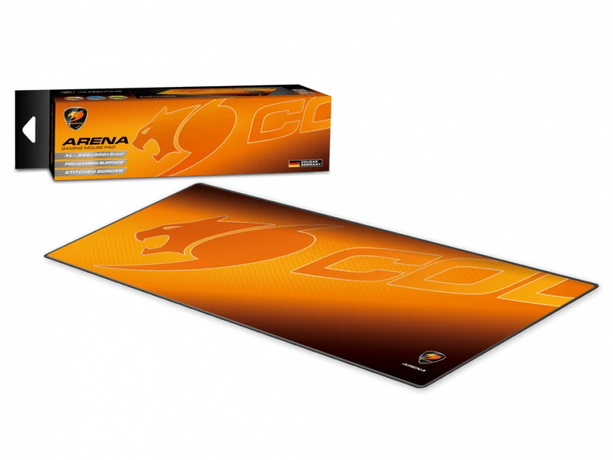 Cougar | ARENA | Mouse Pad | extra large  800*300*5mm/ Orange
