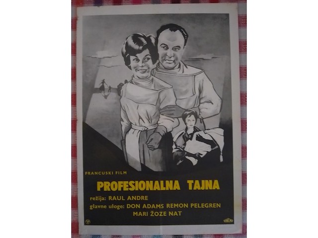 plakat PROFESIONALNA TAJNA