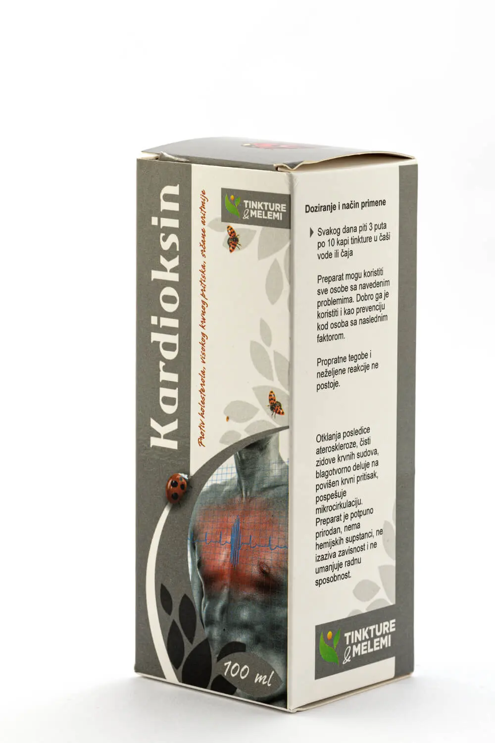 TINKTURE & MELEMI Kardioksin Tinktura za kardiovaskularni sistem, 100 ml