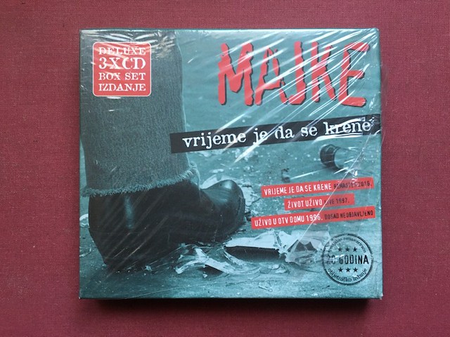 Majke - VRiJEME JE DA SE KRENE Deluxe 3CD BoX SeT 1996