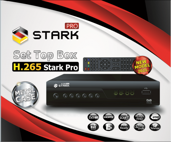 SET TOP BOX H.265 STARK PRO