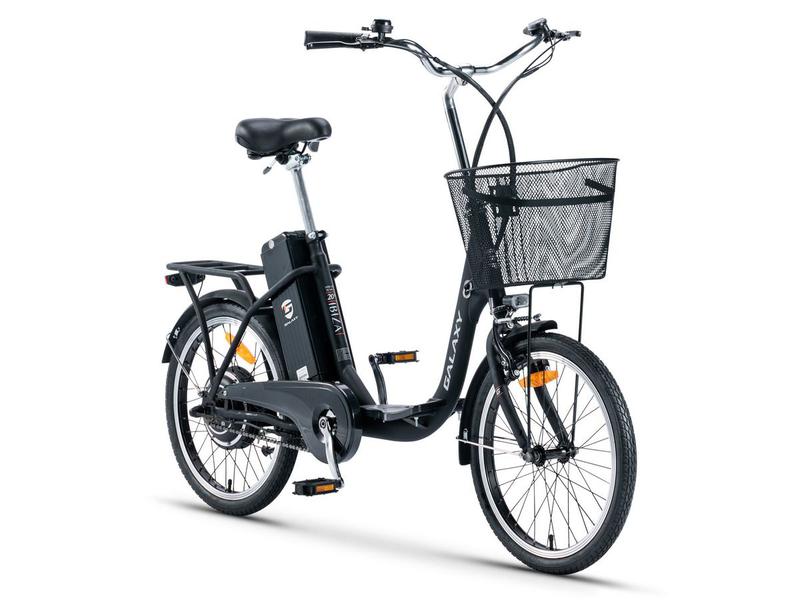 GALAXY Električni bicikl 20" IBIZA (250W 36V/10.4Ah lithium) crna