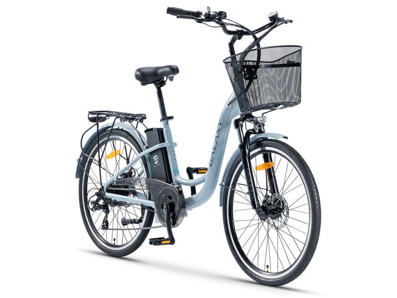 GALAXY Električni bicikl 26" VALENCIA (250W 36V/10.4Ah lithium) siva