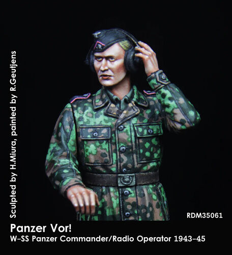 Rado Miniatures 35061 Panzer Vor! - W-SS Panzer Commander/Radio Operator 1943-45