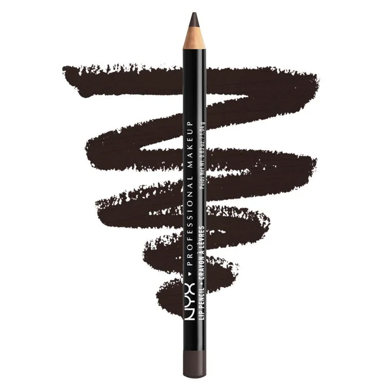 Olovka za usne NYX Professional Makeup Slim Lip Pencil SPL 1.04g Black Berry SPL851