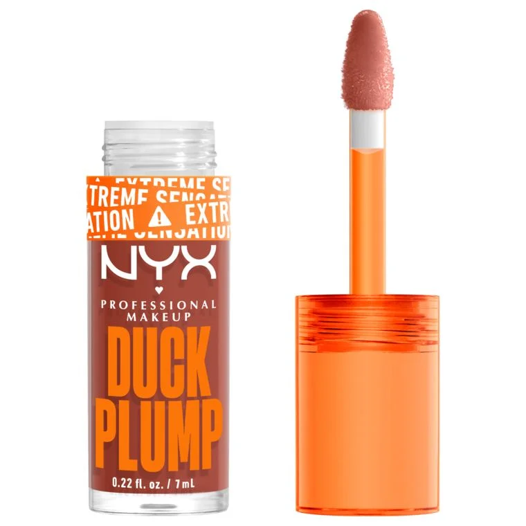 Sjaj za usne NYX Professional Makeup DPLL Duck Plump 7ml DPLL05 Brown of Applause