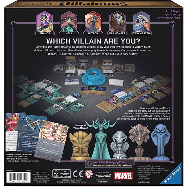 Ravensburger društvena igra – Marvel Villainous Infinite Power RA26844