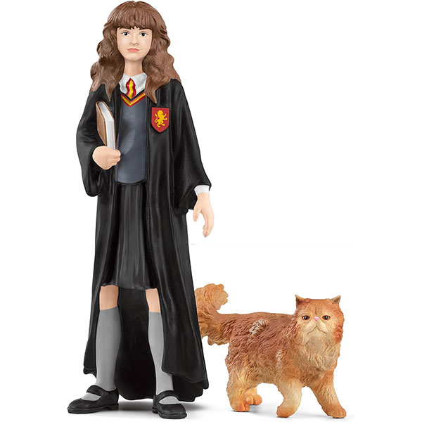 Schleich WIZARDING WORLD Harry Potter Hermione Granger & Crookshanks 42635