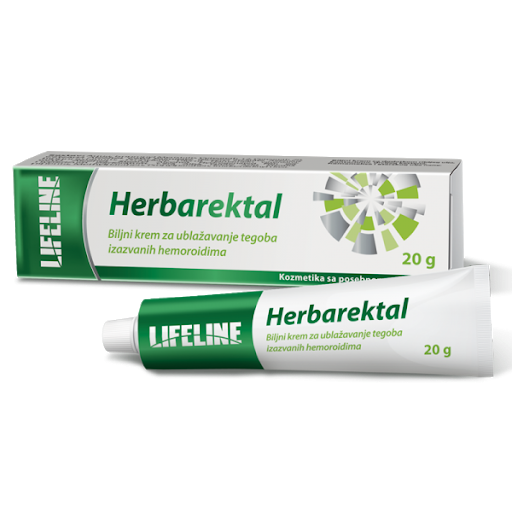 Lifeline Herbarektal krema 20g