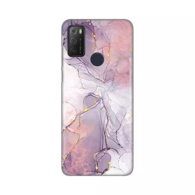 Maska silikon Print za Alcatel 1S 2021/3L 2021/A1 Alpha 21 Pink Marble