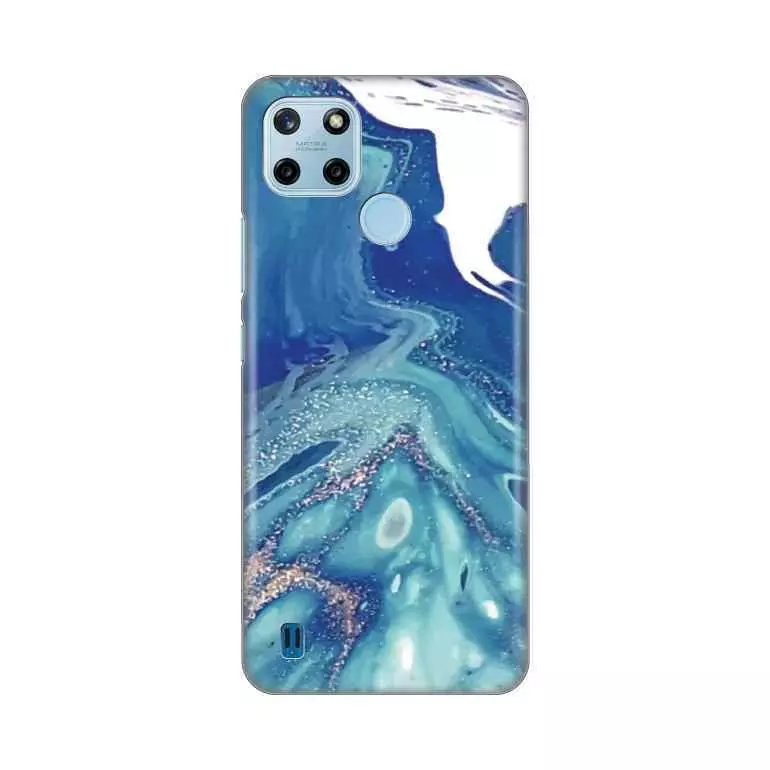 Maska silikon Print za Realme C21Y/C25Y Blue Marble