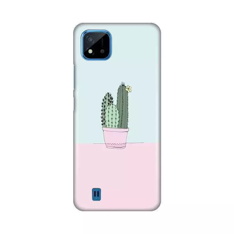 Maska silikon Print za Realme C11 2021/C20 Cactus