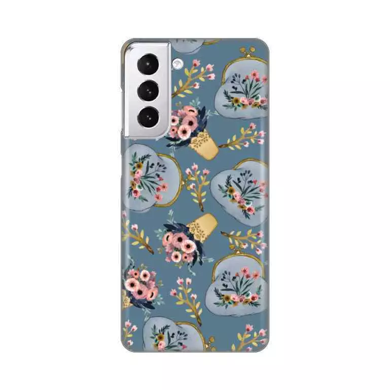 Maska silikon Print za Samsung S21 Retro Blue