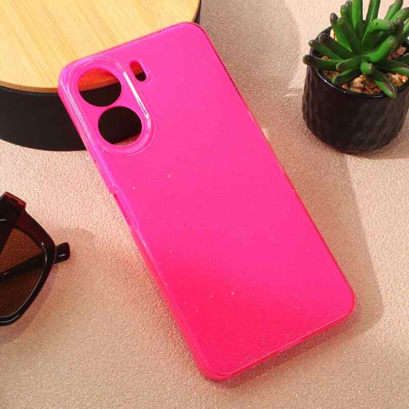 Maska Sparkle Dust za Xiaomi Redmi 13C pink