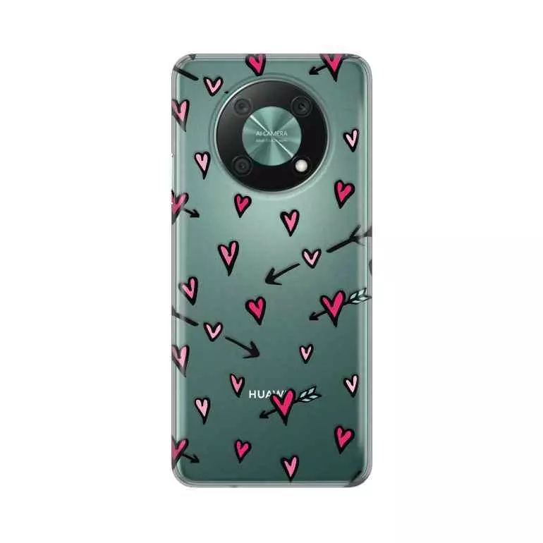 Maska silikon Print za Huawei Nova Y90 Heart Pattern