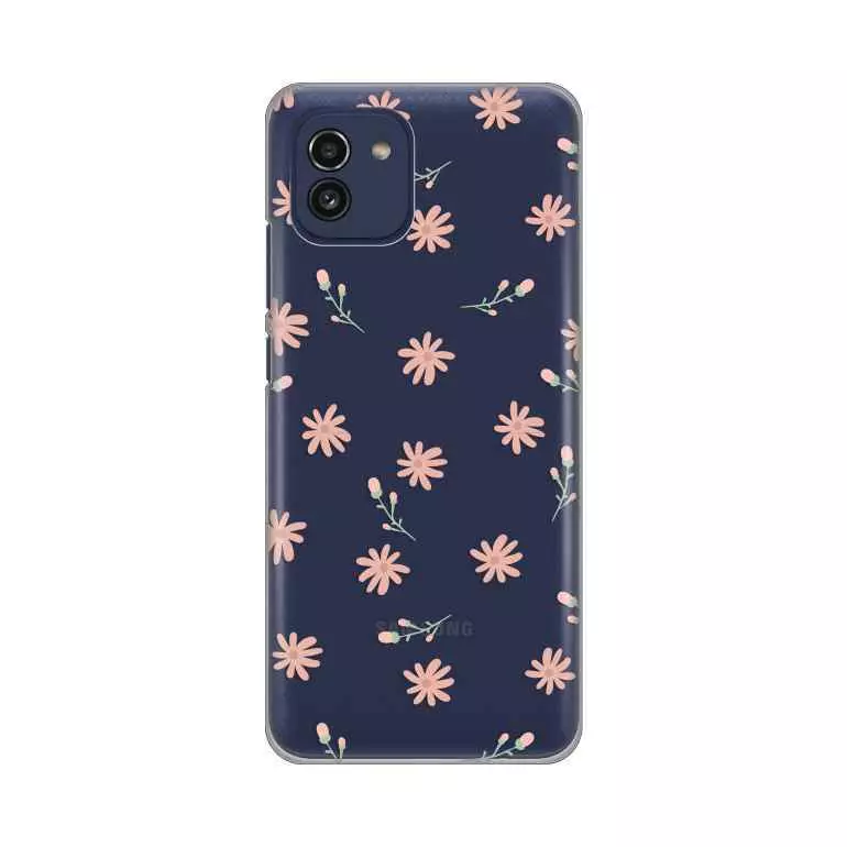 Maska silikon Print za Samsung A03 Spring flowers 2