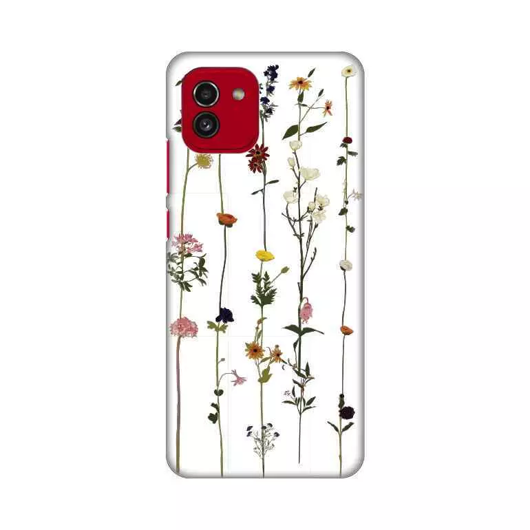 Maska silikon Print za Samsung A03 Flower