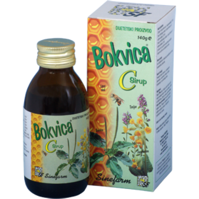 Bokvica + vitamin C sirup 140ml