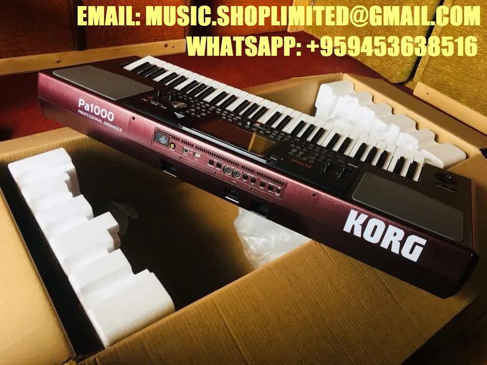 Novo Korg Pa1000 61-tipka, Korg Kronos2 61-tipka, Korg Pa5X 88 88-tipka/76-tipka, Korg Pa4X 61-tipka, Korg OASYS 88-tipka, Yamaha PSR-SX900, Yamaha Montage 8 88-tipka, Roland FANTOM-8, Yamaha Genos2