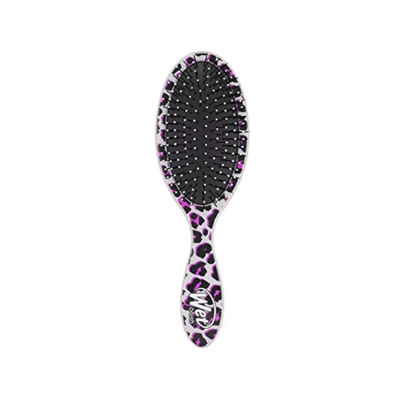 Original Oval Detangler Safari Leopard Pink