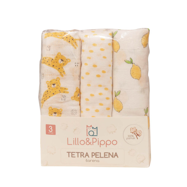 Lillo&Pippo tetra pelene 3u1