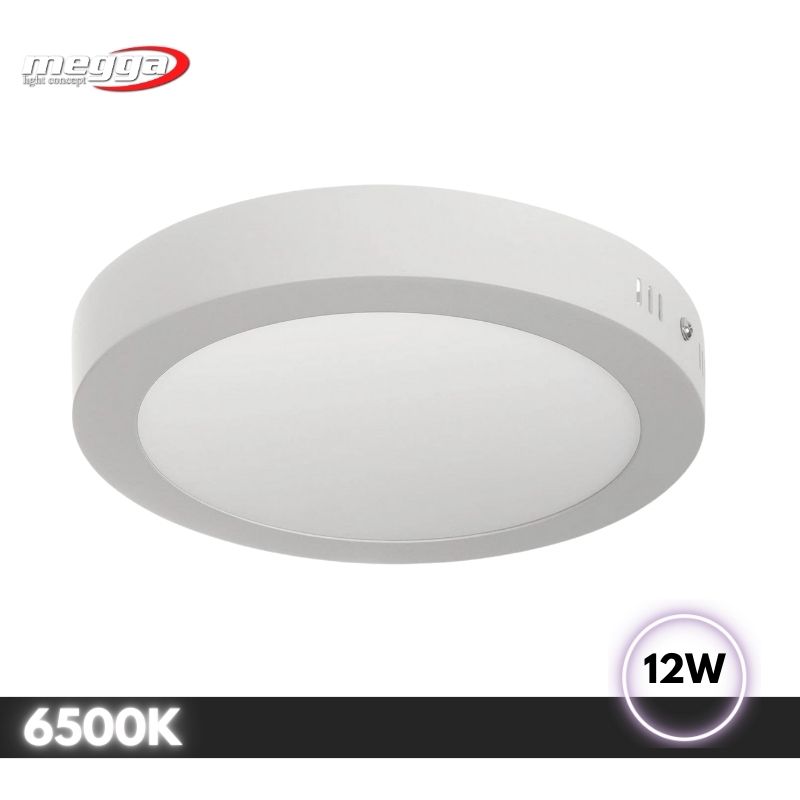 MEGGA, MASTER LED PANEL KRUG 12W 6500K NADGRADNI, 006565