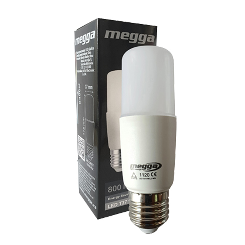 MEGGA, LED SIJ. LED SIJALICA T37 E27 9W OPAL 6500K, 010701