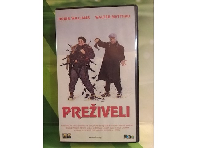 Preživeli - Robin Williams / VHS /