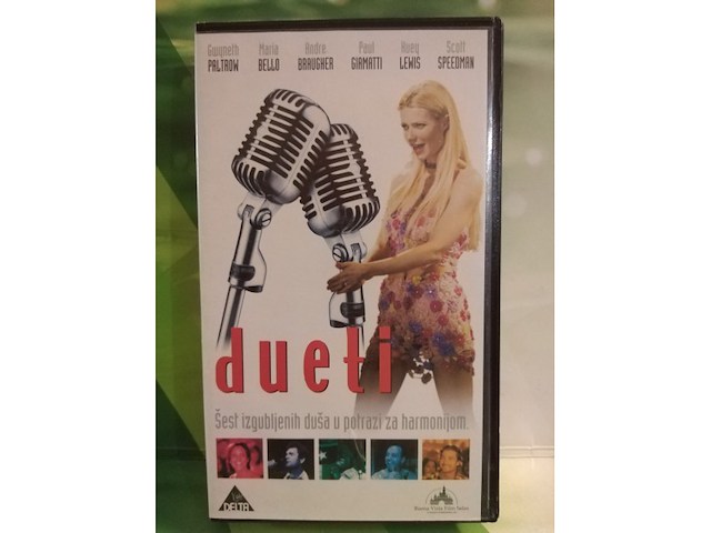 Dueti - Gwynteh Paltrow / Maria Bello / VHS /