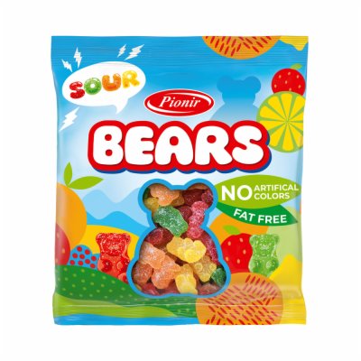 BOMBONE GUMENE SOUR BEARS PIONIR 100G
BOMBONE GUMENE SOUR BEARS PIONIR 100G