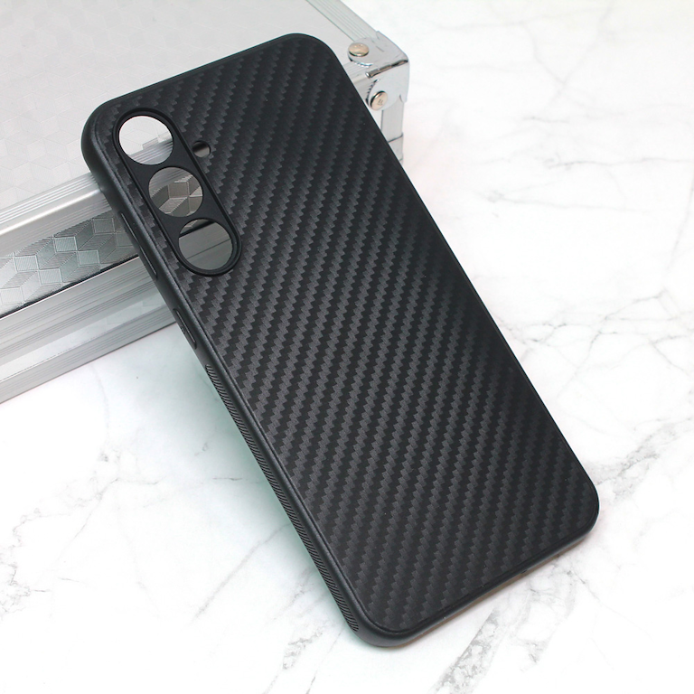 TORBICA CARBON FIBER ZA SAMSUNG S711U GALAXY S23 FE CRNA