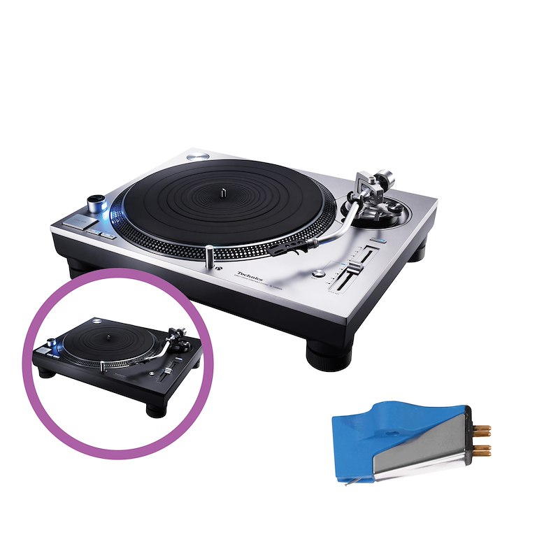 Technics SL-1200 GR (SL-1210 GR) gramofon + Rega Elys 2 MM kertridž Paket!