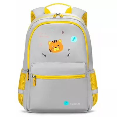 Tigernu Tigernu školski ranac T-B9030A Grey-Yellow 15,6"