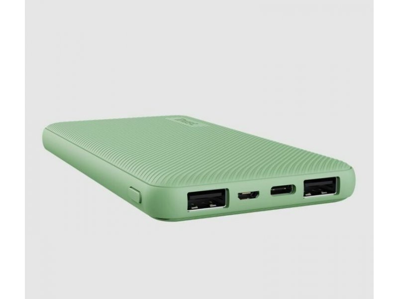 TRUST PRIMO 10.000MAH ECO POWERBANK, ZELENI (25029)