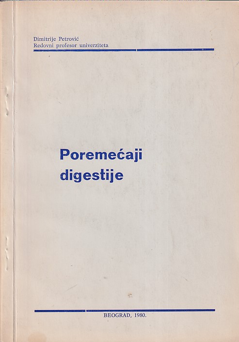 POREMEĆAJI DIGESTIJE