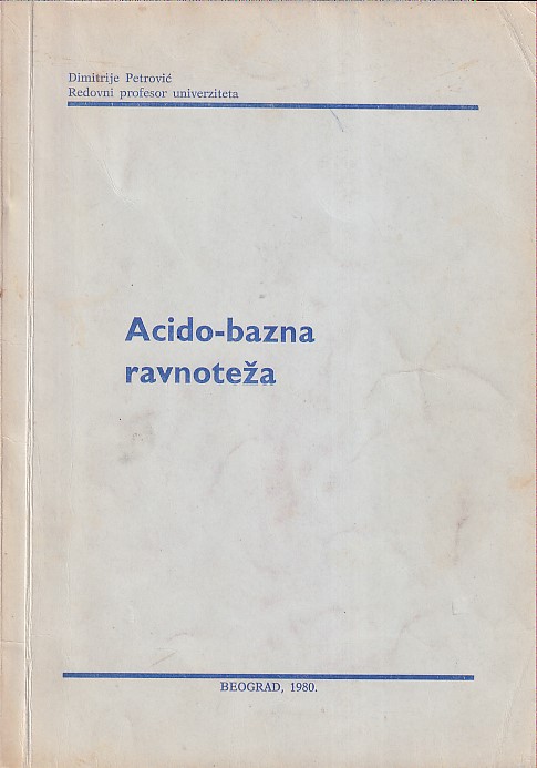 ACIDO-BAZNA RAVNOTEŽA