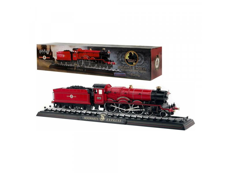 NOBLE COLLECTION HARRY POTTER – HOGWARTS EXPRESS DIE CAST TRAIN MODEL AND BASE