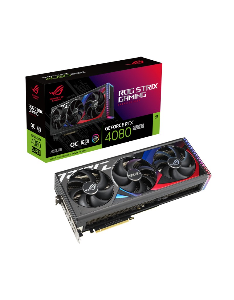 ASUS nVidia GeForce RTX 4080S 16GB 256bit ROG-STRIX-RTX4080S-O16G-GAMING