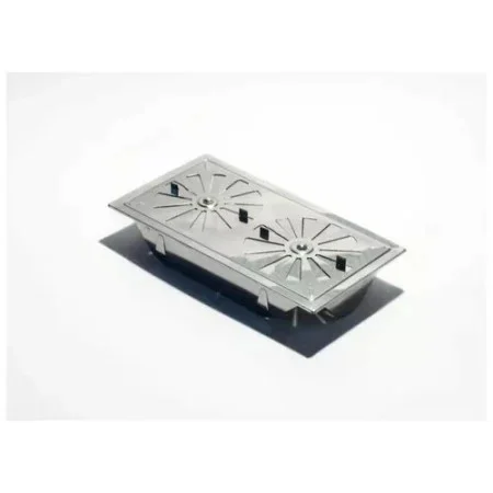 Ventilaciona rešetka 130x240mm inox ( 6912 )