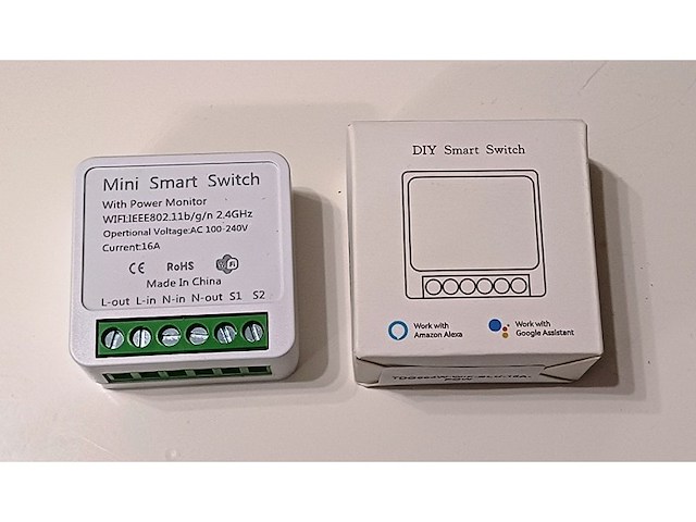 WIFI smart prelidač za doznu 16A sa meračem potrošnje